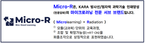 방사선진흥협회, ‘Micro-R (마이크로러닝) 본격 운영’